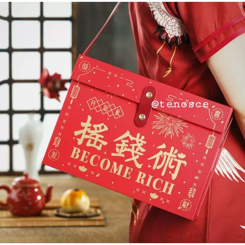 Jual Hardbox Kotak Tas Bag Hampers Hadiah Kado Parcel Hampers Imlek ...