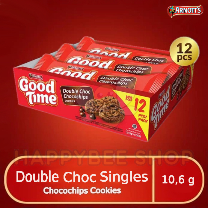 Jual Good Time Double Choc Box isi 12 Pcs @ 16 gr | Shopee Indonesia