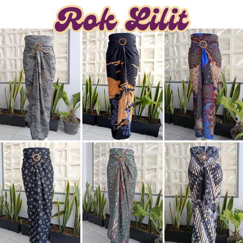 Jual ROK LILIT BATIK / ROK LILIT MODERN / ROK LILIT KLASIK / ROK LILIT ...