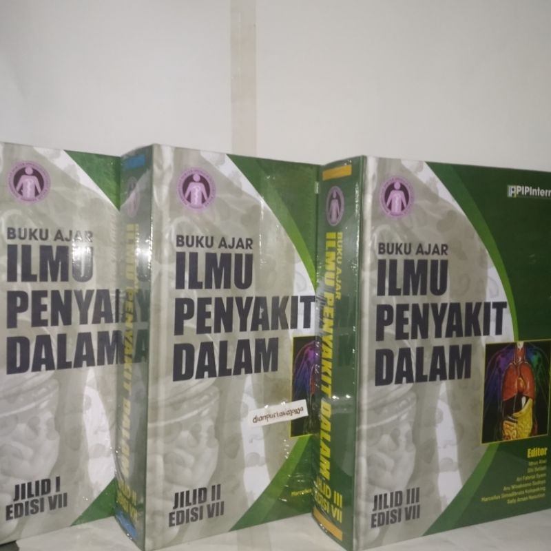 Jual BUKU ORIGINAL BUKU AJAR ( IPD ) ILMU PENYAKIT DALAM JILID I,II,III ( 1,2,3 ) EDISI VII ( 7 ...