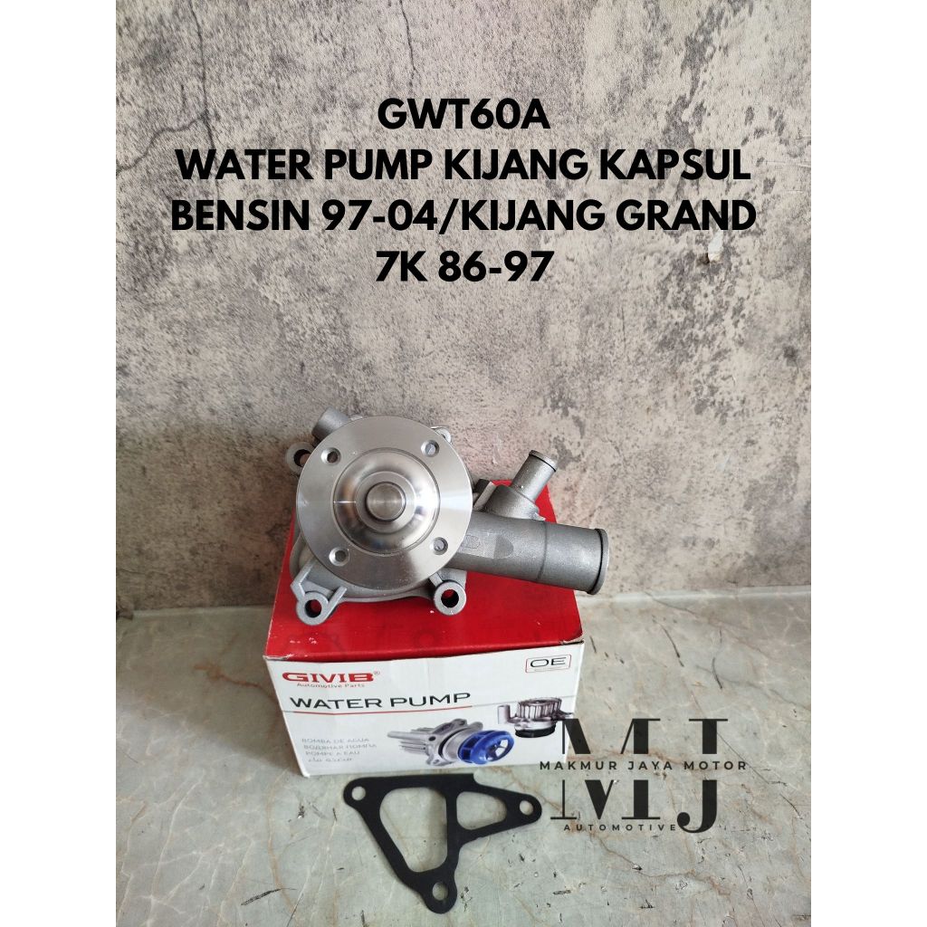 Jual WATER PUMP POMPA AIR RADIATOR KIJANG KAPSUL 1.8 1800 CC 7K BENSIN ...