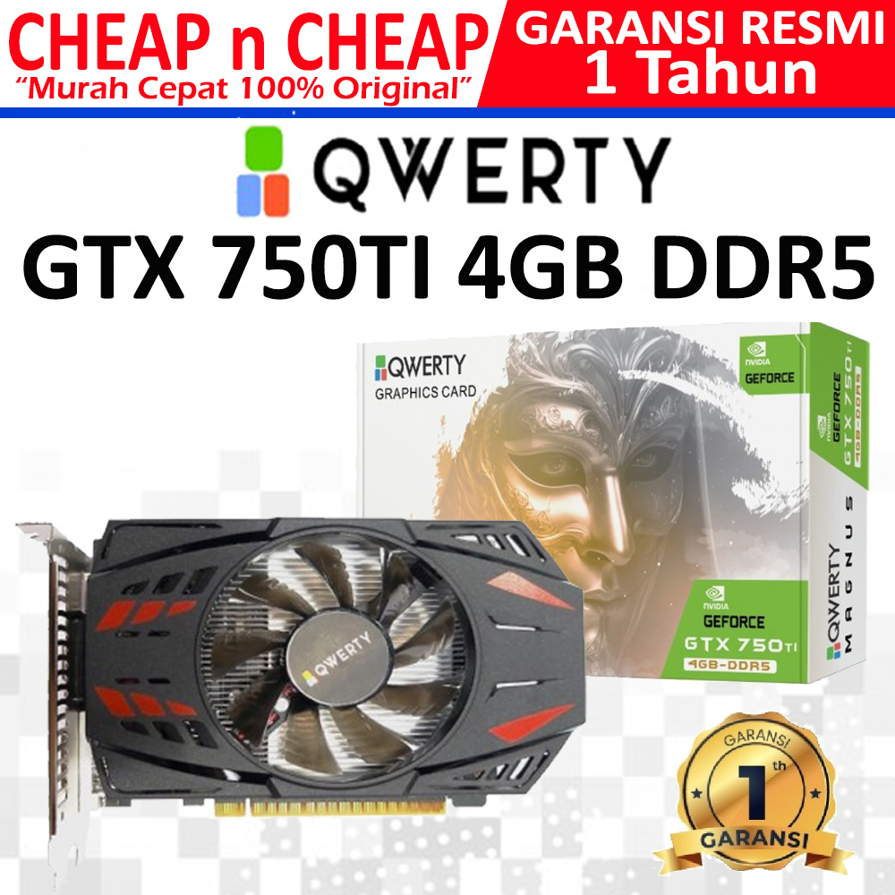 Jual Qwerty GTX 750 TI 4G D5 - VGA Card Venom RX 4GB GTX750TI 750TI ...