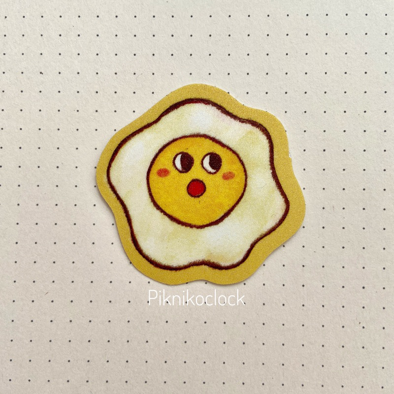 Jual Stiker Telor | Egg Cute Sticker | Shopee Indonesia