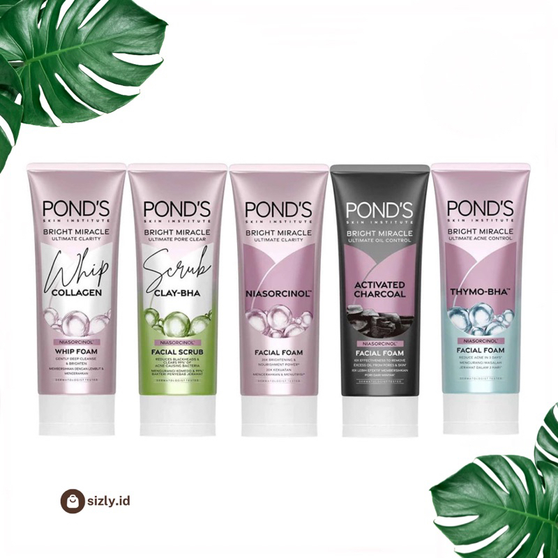 Jual Pond's Facial Foam 100 gr, Pond's Niasorcinol, Pond's Whip ...