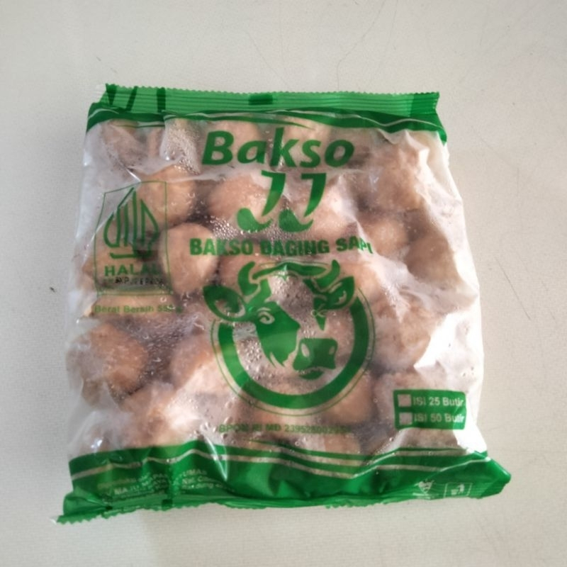 Jual Bakso Daging sapi JJ Berat 500gr Olahan Makanan Beku Frozen ...