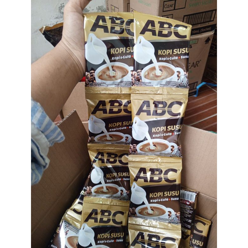 Jual Kopi ABC Susu isi 12 sachet/renceng exp long 2027 | Shopee Indonesia