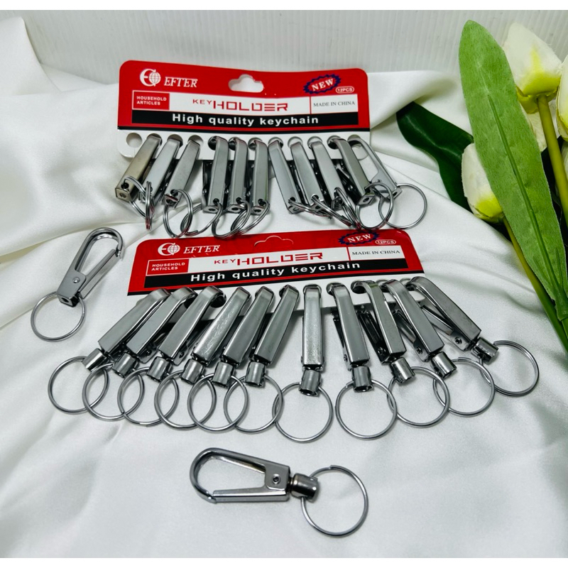 Jual Gantungan kunci ring satu isi 12 pcs key ring besi | Shopee Indonesia