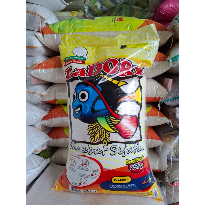 Jual BERAS PREMIUM LADORI 25 KG | Shopee Indonesia