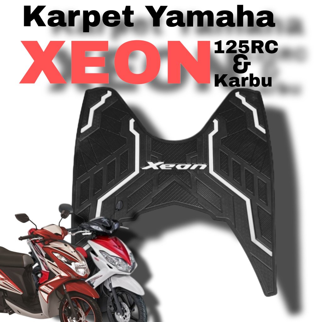 Jual Karpet Motor Yamaha Xeon 125 Variasi Motor Xeon RC Bahan Karet ...