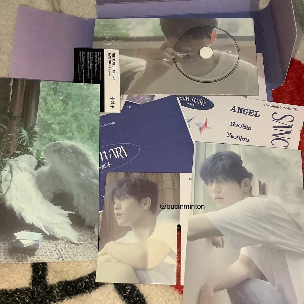 Jual [FULLSET] Album Angel Set Soobin TXT Tomorrow x Together The Star ...