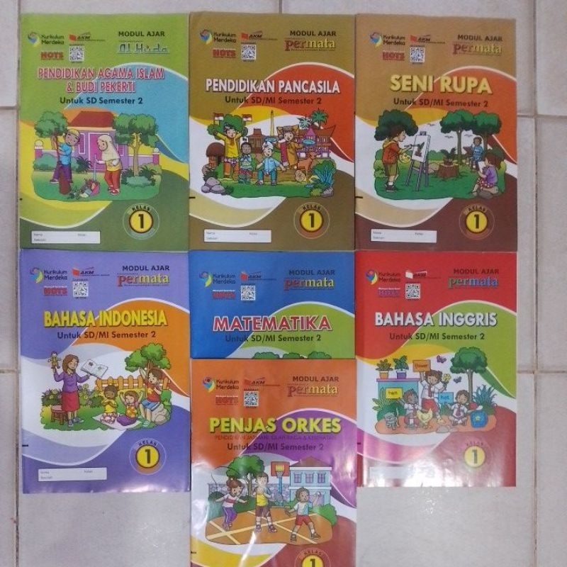 Jual BUKU LKS PERMATA SEMESTER 2 UNTUK KELAS 1 SD/MI 2024/2025 | Shopee Indonesia