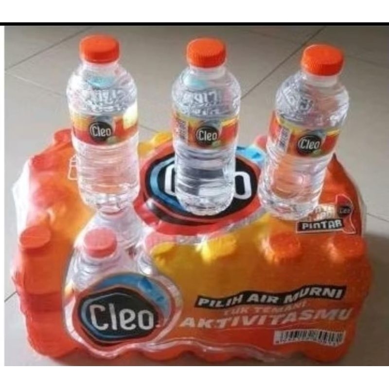 Jual Cleo air murni botol isi 24 | Shopee Indonesia