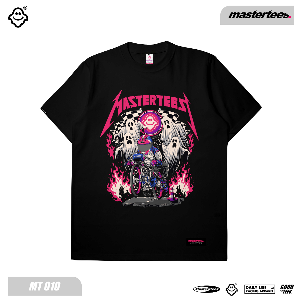 Jual Kaos Racing MASTERTEES DRAG BIKE | MT010 - Hitam [Kaos Racing ...
