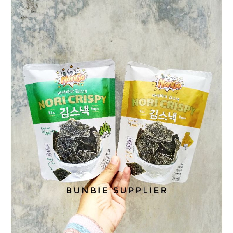 Jual Norigo Nori Crispy 20gr (PACK) | Rumput Laut Crispy Rice Paper ...