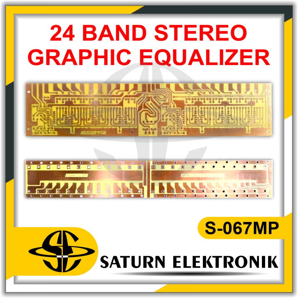 Jual PCB 24 Channel Graphic EQ Master/Panel S-067M/P | Shopee Indonesia