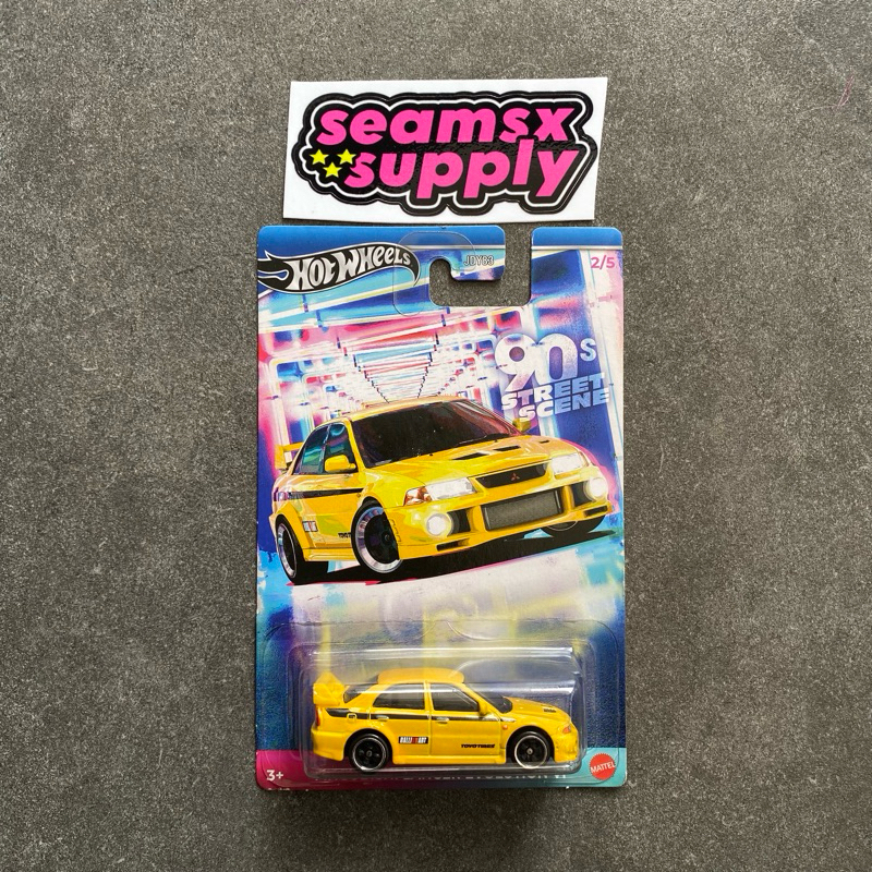 Jual hot wheels 90s street scene MITSUBISHI LANCER EVO KUNING | Shopee ...