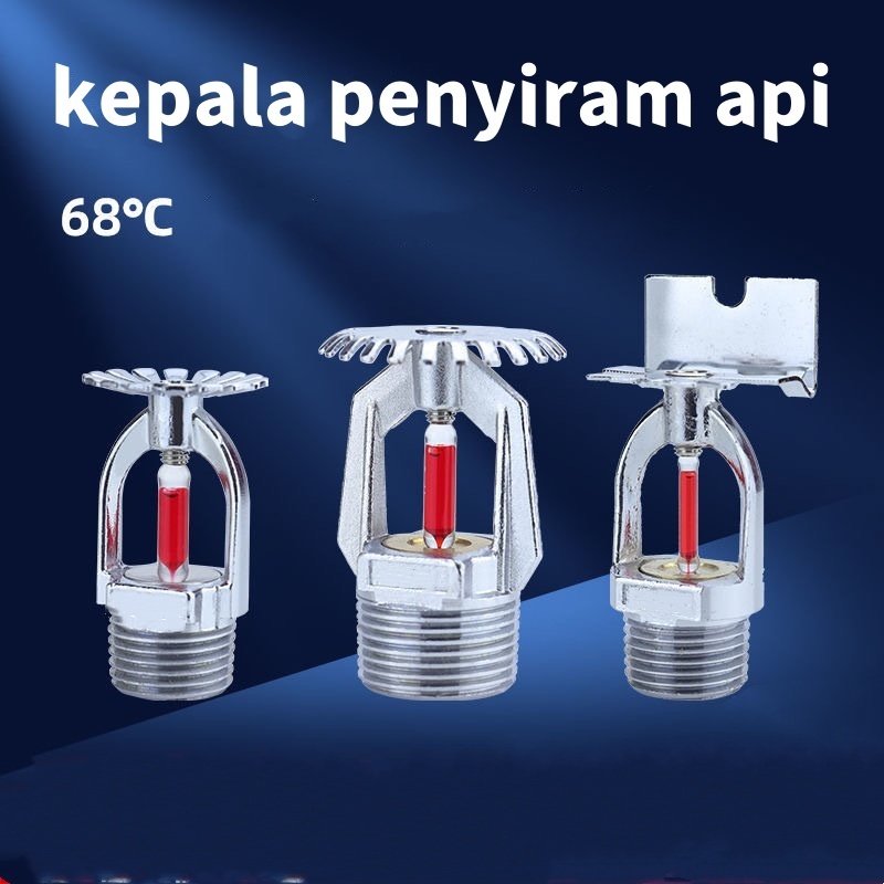 Jual Head Sprinkler Pendent 68°C Viking 1/2 Inch Fire Hydrant Sprinkler ...