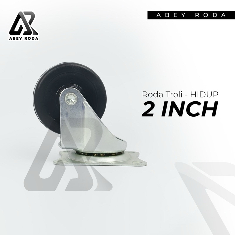 Jual Roda Caster Karet 2 Inch hidup (Hidup) 1 Set (4pcs) | Shopee Indonesia