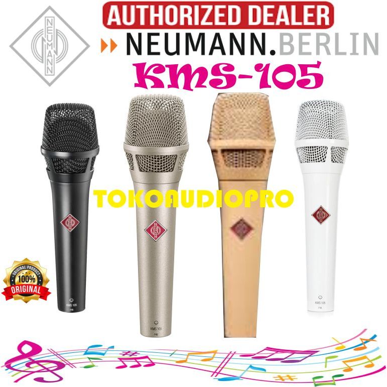 Jual Mic Neumann KMS-105 Supercardioid Condenser Handheld Vocal Microphone KMS105 | Shopee Indonesia