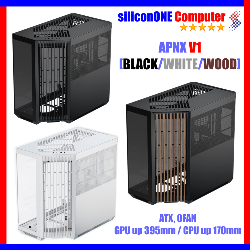 Jual APNX V1 MidTower ATX Dual Chamber PC Case | Shopee Indonesia