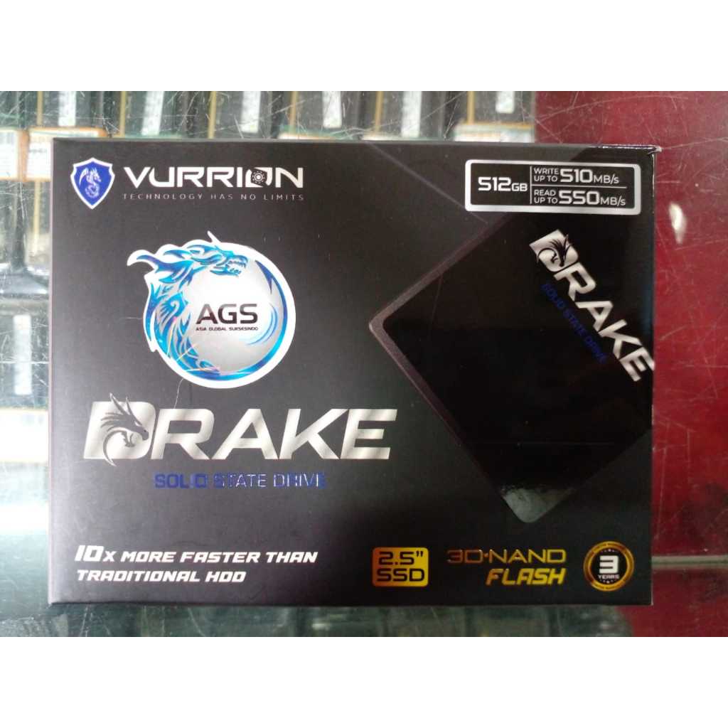 Jual SSD VURRION 512GB (SSD-AGS) | Shopee Indonesia
