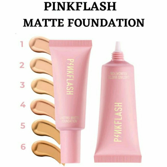 Jual FONDATION PINK FLASH LASTING MATTE | Shopee Indonesia