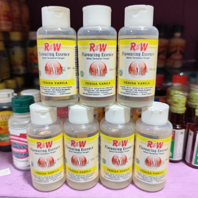 Jual Perisa Vanili/Vanila cair R&W 50ml | Shopee Indonesia
