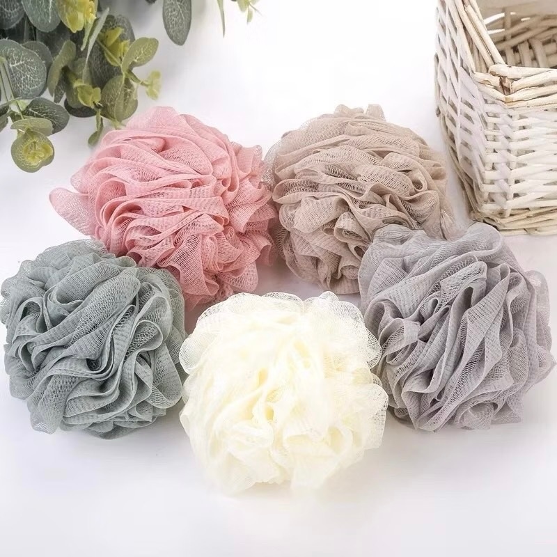 Jual SHOWER PUFF PREMIUM SPONS MANDI BATH SPONGE SPONS WARNA PASTEL ...