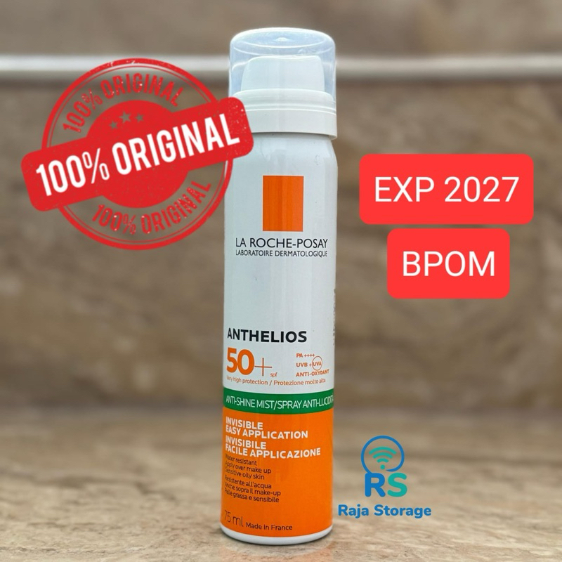 Jual LRP Anthelios Mist Spray SPF 50+ PA++++ 75ml - Sunscreen Spray ...