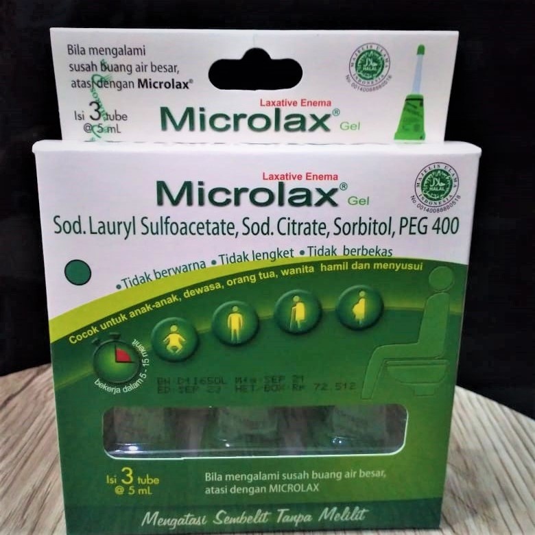 Jual MICROLAX 5 ML 3 TUBE PER BOX | Shopee Indonesia