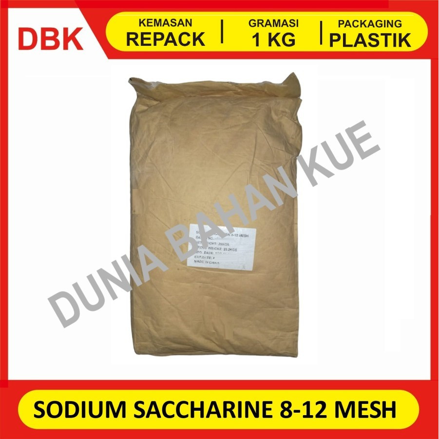 Jual SODIUM SACCHARINE 8-12 MESH - REPACK 1 KG / SAKARIN PEMANIS 300 ...