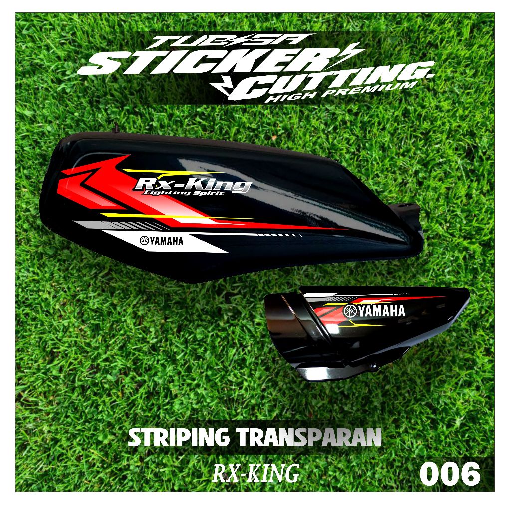 Jual STIKER VARIASI RX-KING DESAIN TERBARU - STRIPING UV LIS TRANSPARAN ...