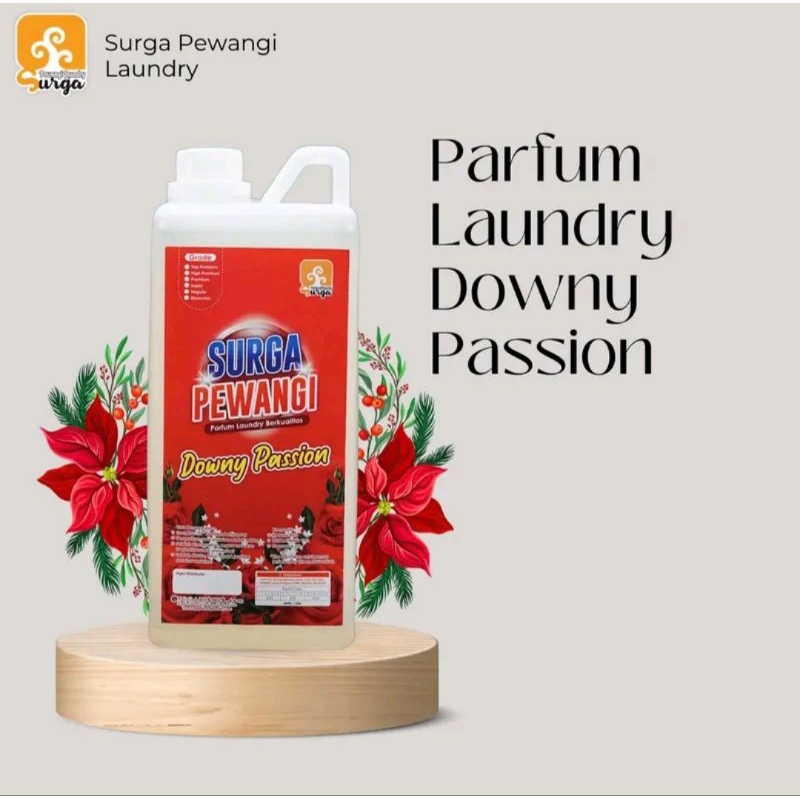 Jual SURGA PEWANGI - Parfum Laundry DOWNY PASSION 1 Liter - Parfum ...