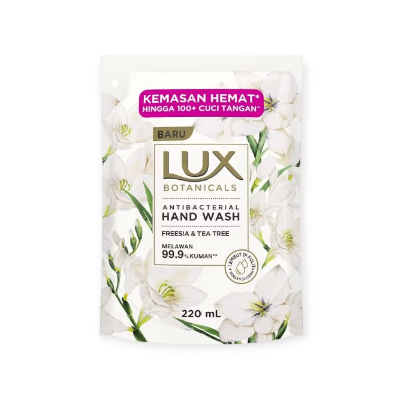 Jual Lux hand wash freesia & tea tree 200ml | Shopee Indonesia