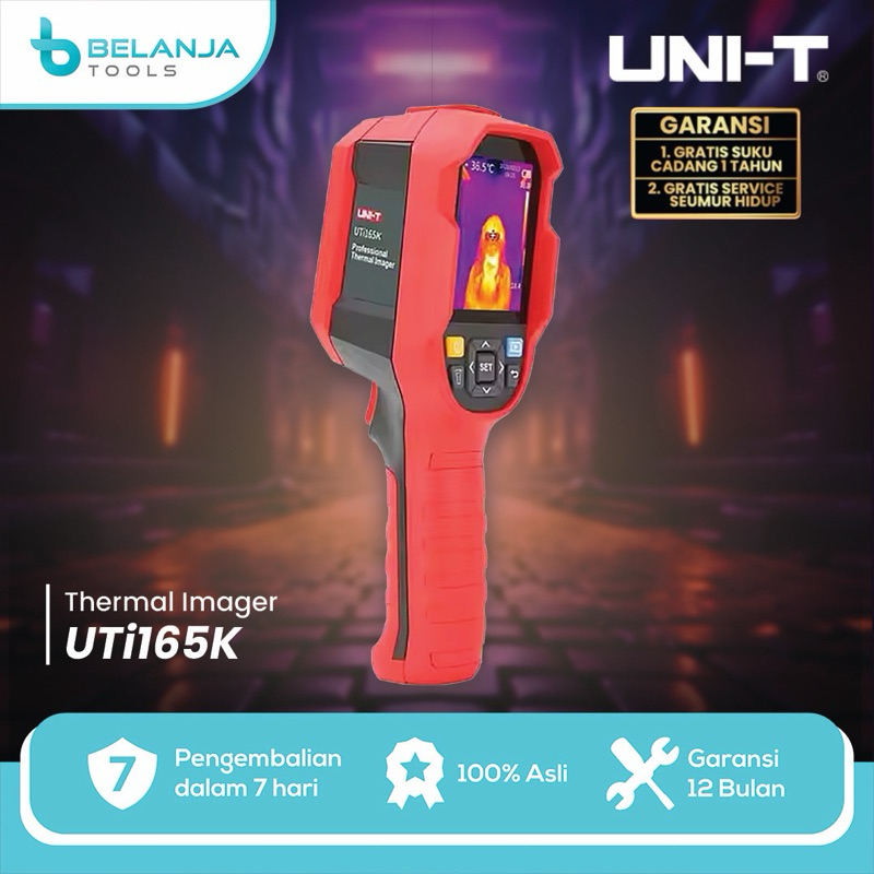 Jual Thermal Camera Imager UNI-T UTi165K Medical Infrared Thermometer ...