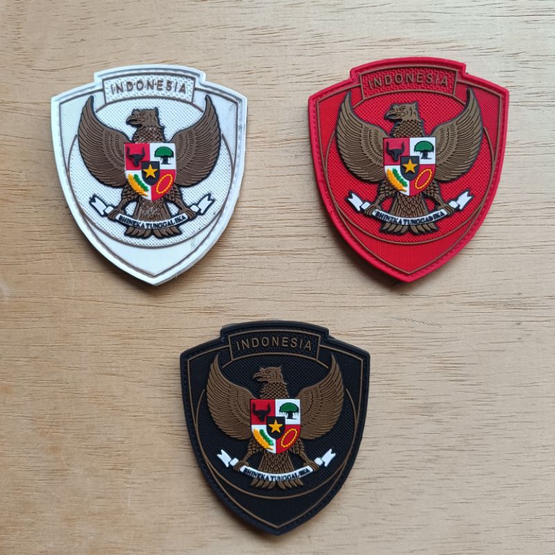 Jual patch rubber logo garuda timnas indonesia tempelan emblem ...