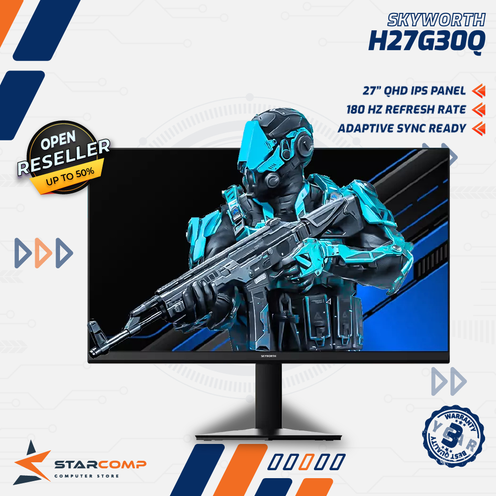 Jual SKYWORTH H27G30Q Monitor 27" QHD 2K IPS 180Hz Gaming Monitor ...