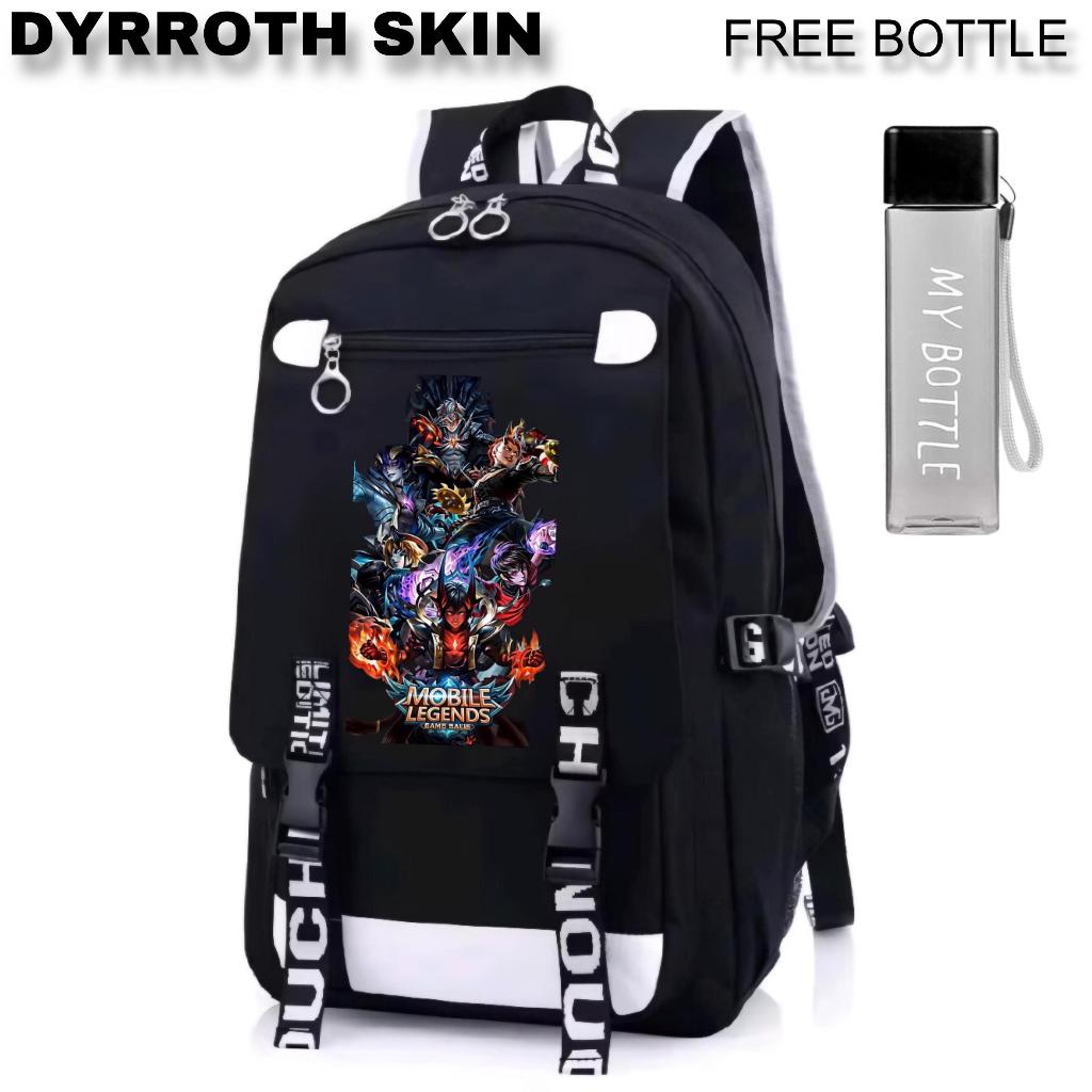 Jual TAS DYRROTH MOBILE LEGENDS | RANSEL SEKOLAH TERBARU COD | Shopee ...
