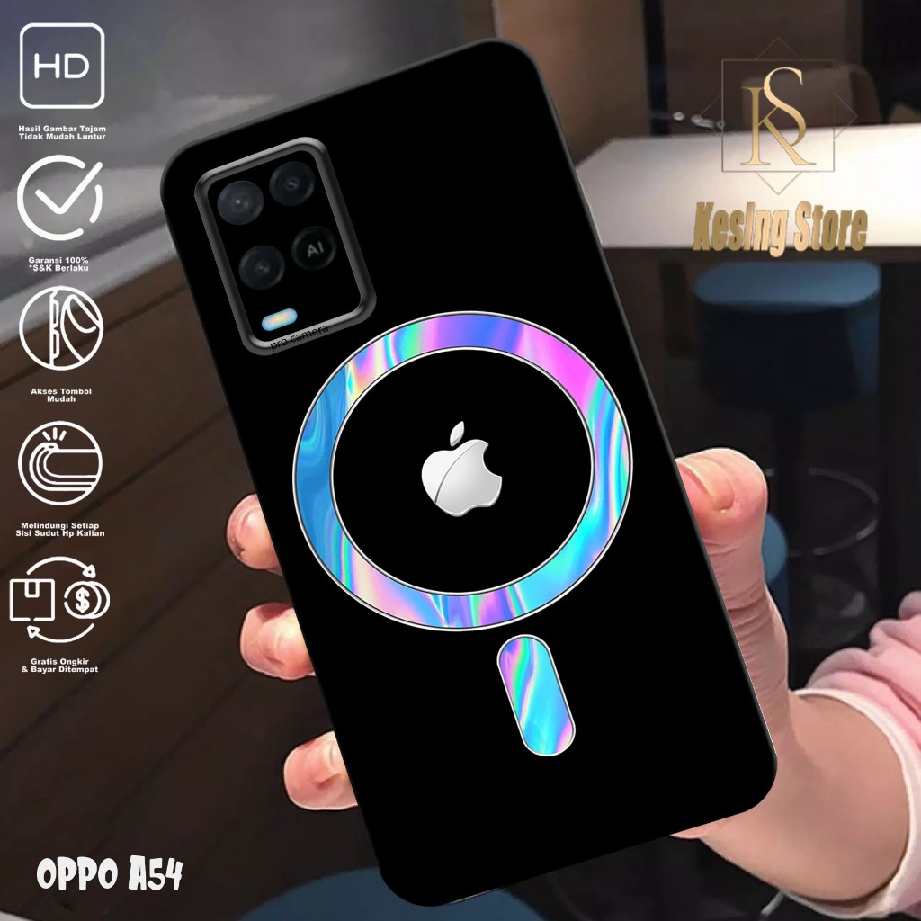 Jual Case Oppo A54 - Casing Oppo A54 Logo Magsv - Casing Hp - Silokon ...