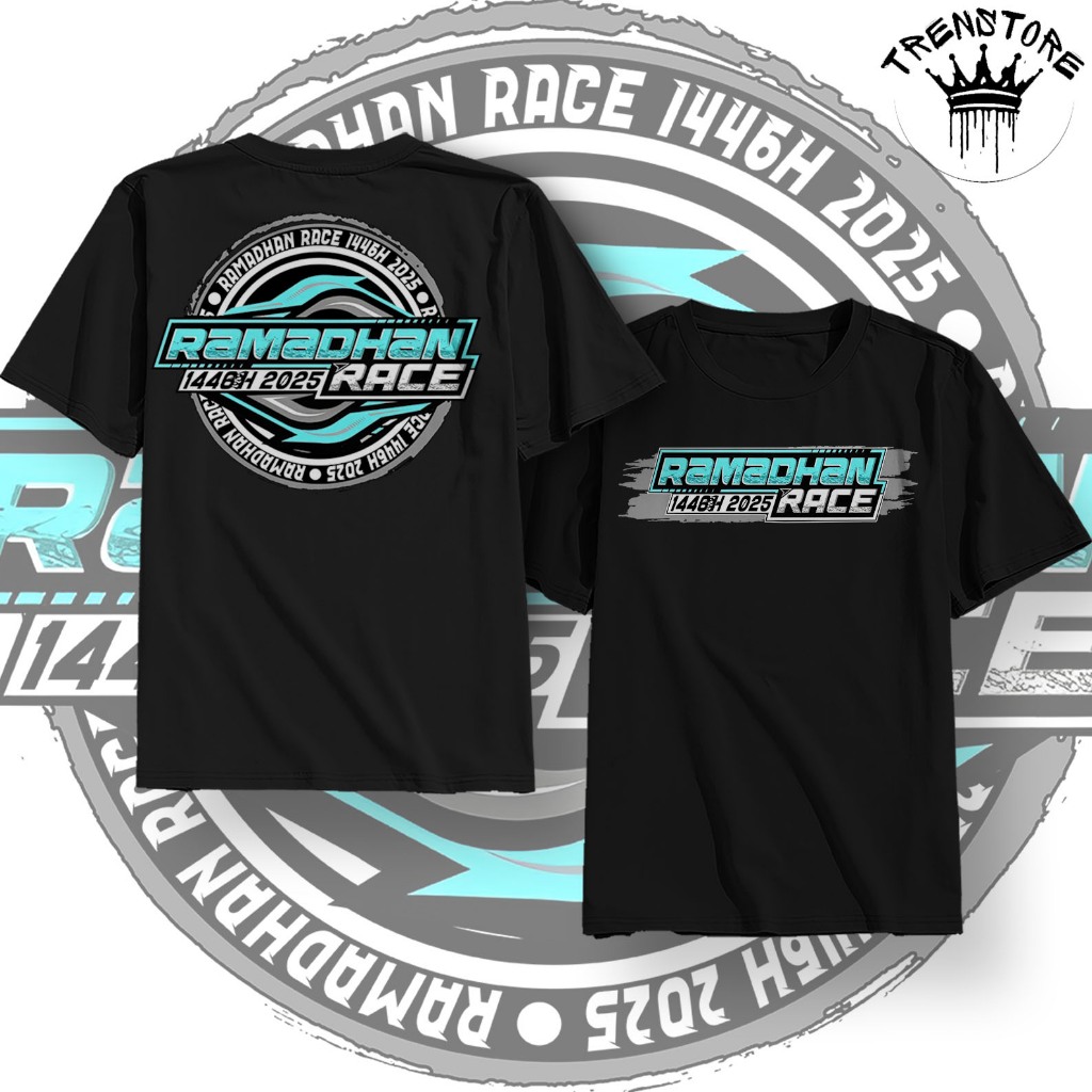 Jual TSHIRT RAMADHAN RACE ATAU KAOS DISTRO RACING BAHAN KATUN CVC ADEM ...