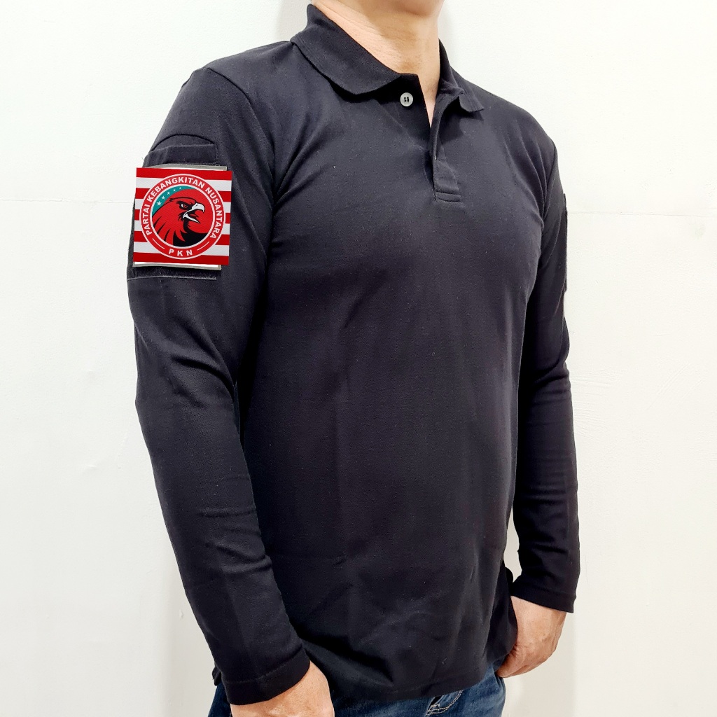 Jual Kaos Polo Logo PKN Model Tactical S - 5XL Baju Lengan Panjang FREE ...