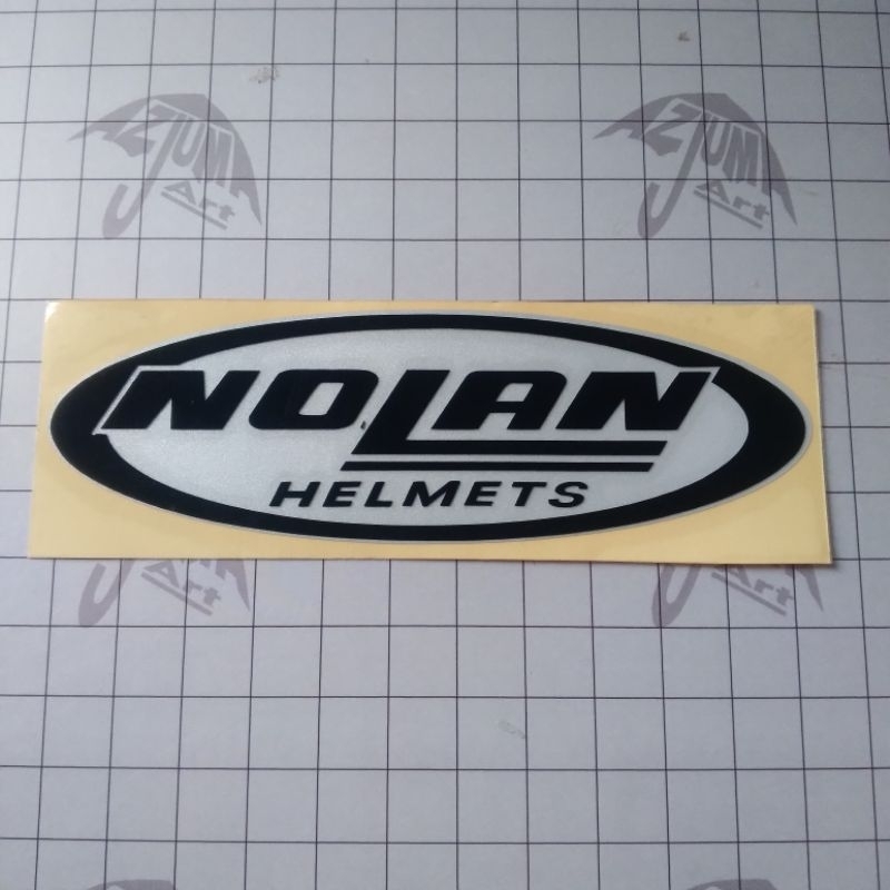 Jual Sticker CUTTING MERK HELM NOLAN | Shopee Indonesia