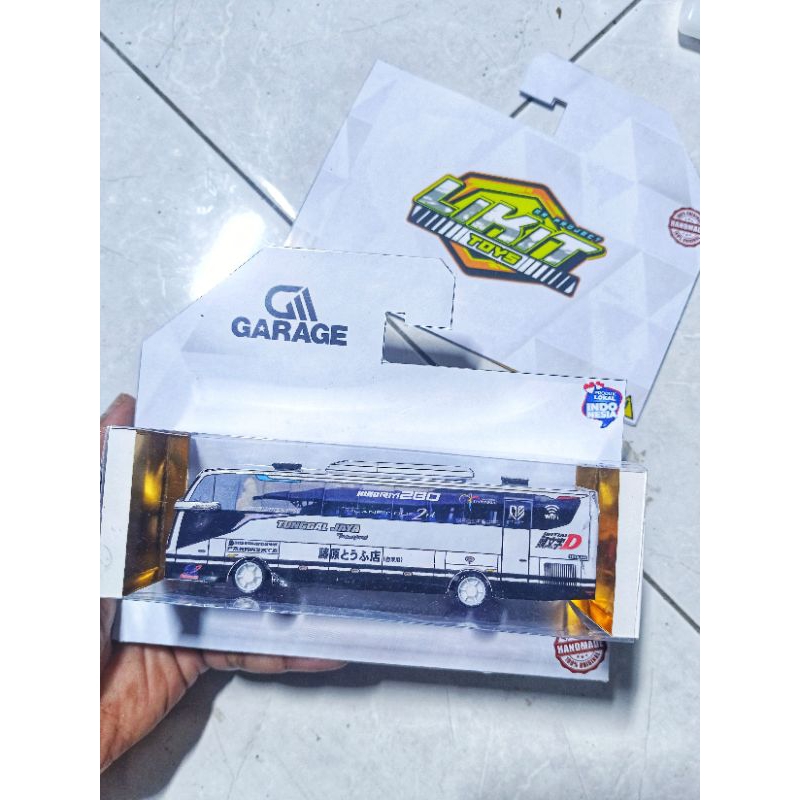 Jual MINIATUR BUS KIDS PANDA JET BUS 5 SKALA 1/87 Mini Diecast Bis ...