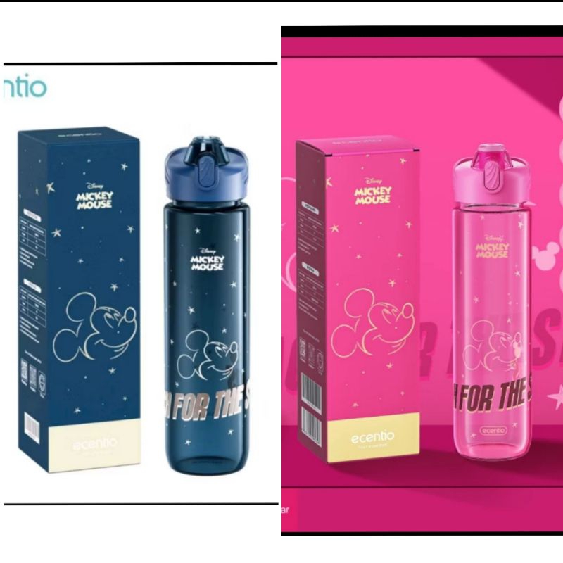 Jual READY! Botol Air Minum Anak Ecentio 1 Liter Botol Olahraga 1000ml ...
