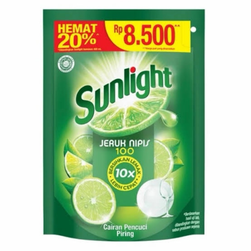 Jual Sunlight cairan pencuci piring 370 ml | Shopee Indonesia