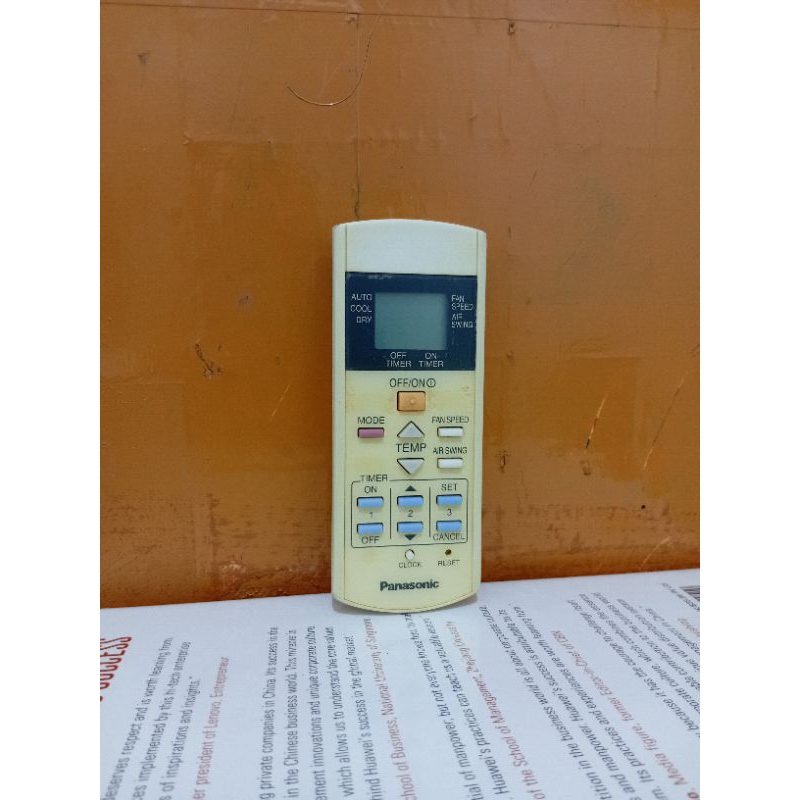 Jual REMOTE AC PANASONIC SERI A75C2656 ORIGINAL | Shopee Indonesia