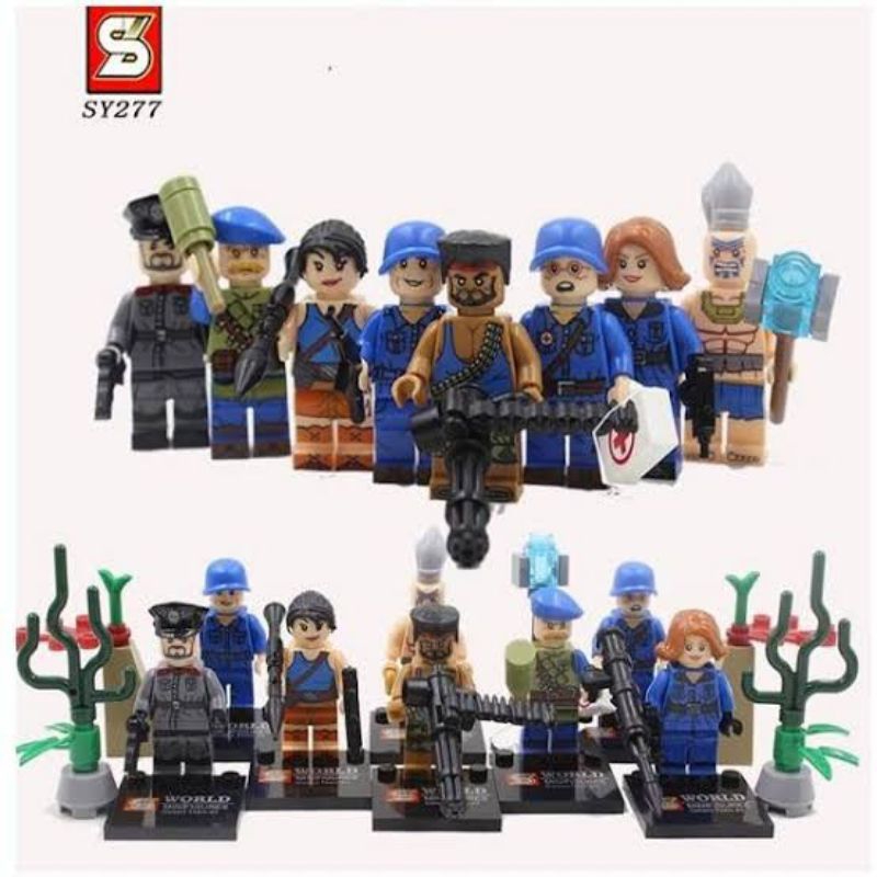 Jual MAINAN BLOCKS FIGURE SNATCH BEACH TENTARA - ARMY - POLICE - SWAT ...