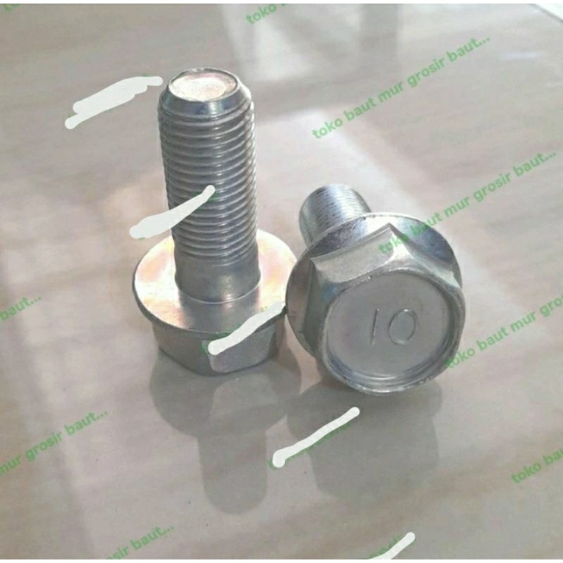 Jual Baut Flange / Flange Bolt M14×35 Baja | Shopee Indonesia