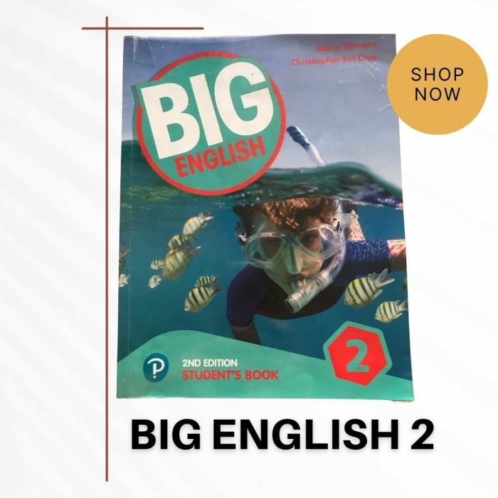 Jual Buku BIG English 2 grade 2 / 2nd edition student book / pearson ...