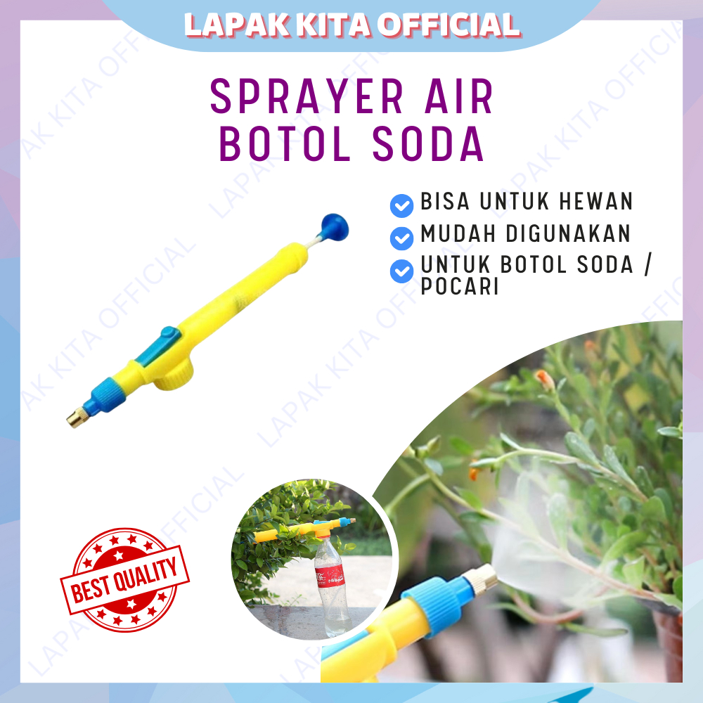Jual Semprotan botol soda serbaguna alat semprot kebun pestisida pupuk ...
